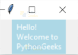 GUI Programming in Python - Python Geeks