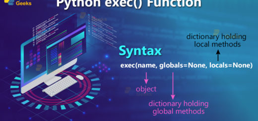 Python Geeks Learn Python Programming From Scratch