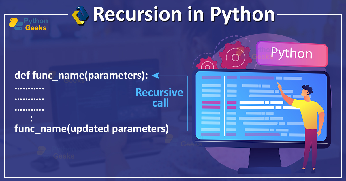 Recursion In Python Python Geeks